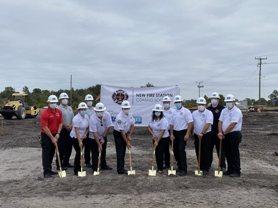 Lehigh Acres Fire District officially breaks ground for Station 106 ...